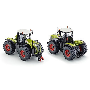Claas 5000 Xerion Tractor Green with Gray Top 1/32 Diecast Model by Siku SK3271