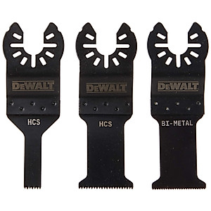 DEWALT 20V Max XR Oscillating Multi-Tool Bundle with Blades (DCS356B + DWA4215)