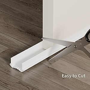 Eweniar Door Draft Stopper for Bottom of Door 2-Pack Gap Filler for Under Door Weather Stipping