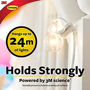 Command 17026CLR-ES Decorating Clips, Clear, 20-Clips