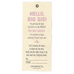 DEMDACO Big Sister Puppy Soft Brown 13 inch Plush Material Stuffed Animal Figure Toy