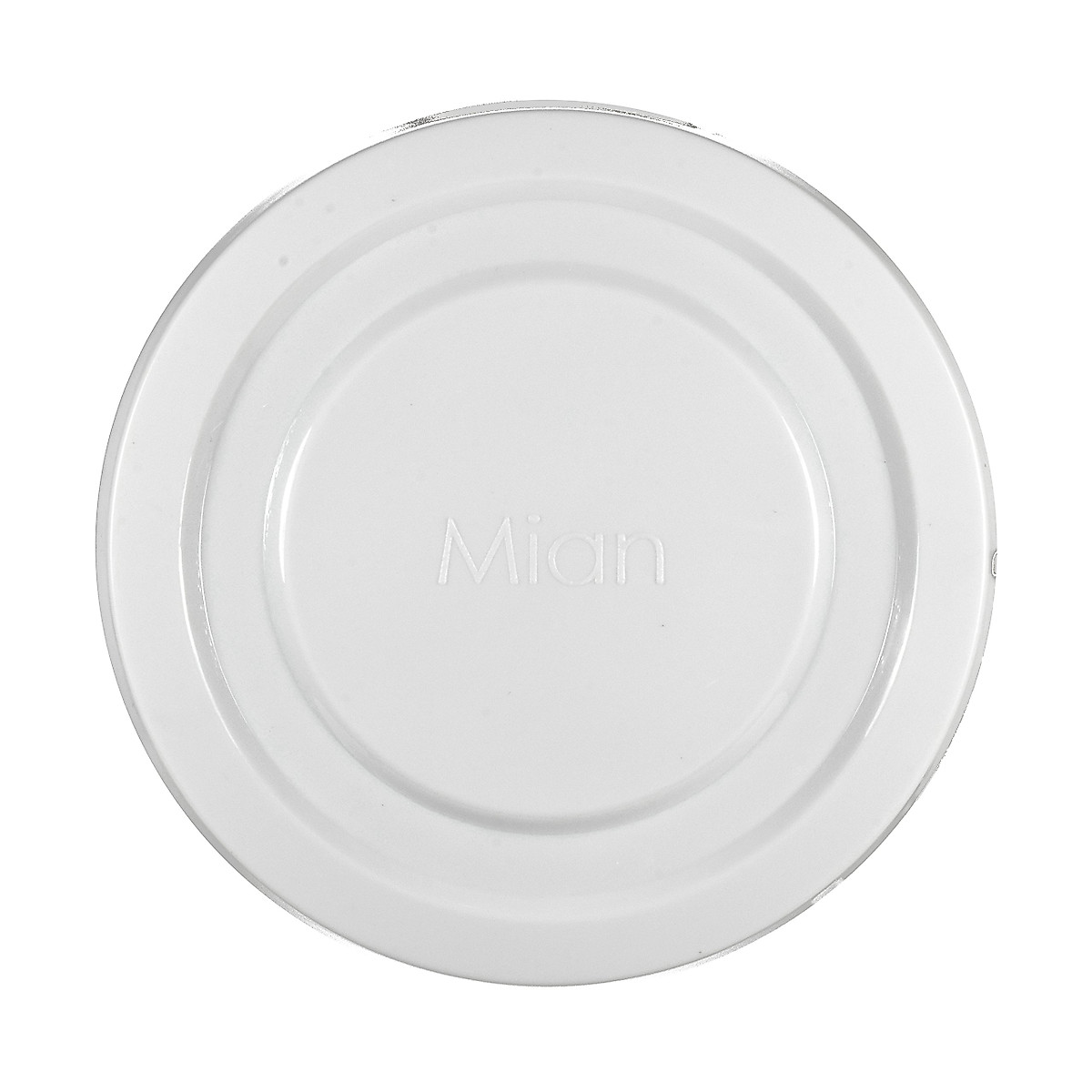 Mian White Plastic Lids fits Luminarc Working Glass 6 Pack