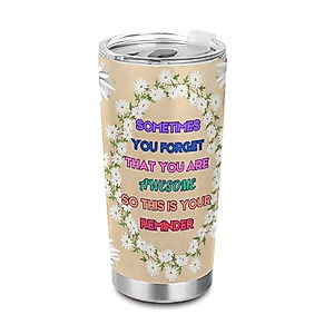 Insulated Stainless Steel 20oz Tumbler With Lid - Best Mom Ever- Sentimental Birthday Gift for Mom, Mothers Day Cup For Mother - Easter Gifts for Mama, Mother's Day present for Mommy -