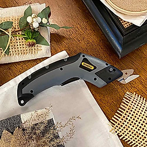 General Tools Cordless Electric Craft Scissors #ES1-Q with 2 Blades and Charger