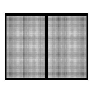 Magnetic Garage Door Screen-w/Retractable Fiberglass Mesh, Heavy Duty Weighted Bottom, Hands Free Screen Door Kit, Reinforced Fiberglass Door Screen for Garage Patio Barn Gym