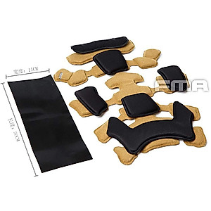 H World Shopping Tactical Outdoor Combat Comfort Protective Internal Fast Maritime Helmet Cushion Memory Foam Protective Mat