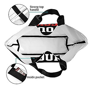 Custom Tote Bags With You Team Logo Text Picture Custom Bags With Logo Travel Business Shopping Women Teacher Black Personalized Shoulder Bag