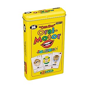 Super Duper Publications | Can Do Oral-Motor Fun Deck Flash Cards | Educational Learning Resource for Children