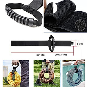 Garden Hose Hanger Wall Mount,Cast Iron Garden Hose Holder Storage(2PC) (Orange)