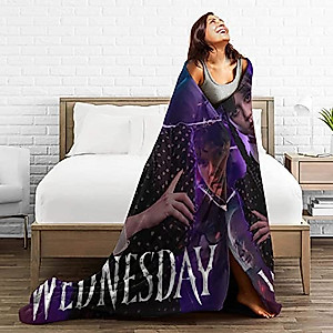 Throw Blanket Soft Fleece for Women Kids Girls Room Sofa Couch Bedroom Bed Living Room Gifts Decor Lightweight Cozy Plush Flannel Blanket 60"x50"