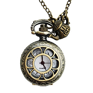 UMBRELLALABORATORY Alice in Wonderland Watch Necklace Jewelry Costume Gothic Lolita Accessories
