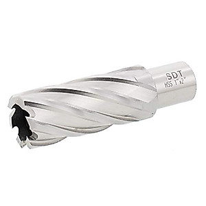 Steel Dragon Tools AC2-7PCLG 7PC Annular Cutter Kit Depth 2" Large Sizes 1" - 2" 1 Pin