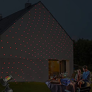 LedMAll Bluetooth Motion Full Spectrum 7 Color White Star Effects Laser Christmas Decorative Lights Remote Control