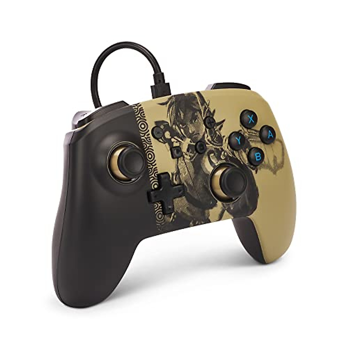 PowerA Enhanced Wired Controller for Nintendo Switch - Ancient Archer, Gamepad, game controller, wired controller, officially licensed