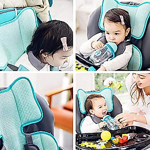 Universal Baby Stroller Liner 3D Mesh Cool Seat Pad Mat Breathable Pram Pushchair Car Seat Cushion Insert Thicken Sponged Baby Body Support Cushion Pad Mattress for Stroller, Baby Chair & Car Seat