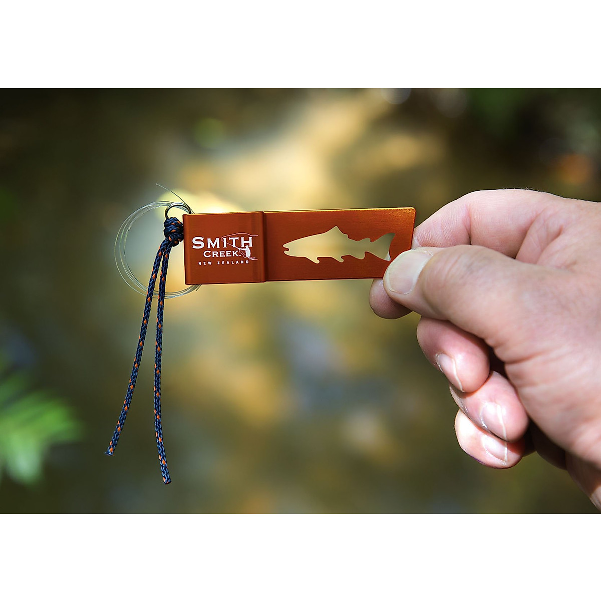 Smith Creek Tippet Holder & Spent Line Wrangler Value Bundle (Burnt Orange)