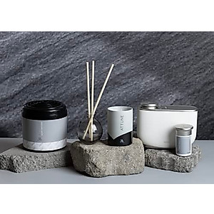 Marriott Attune Candle - Notes of Fuji Apple, Rose, and Cassis - Hand-Poured Soy Wax Blend in Gray Porcelain Jar