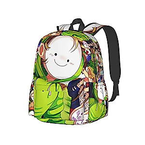 Dream-SMP Backpack School Backpack Laptop Backpack Large Capacity Backpack Lightweight School Bag Back to School