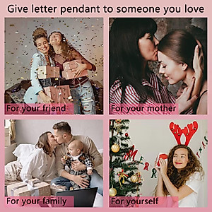 925 Sterling Silver Letter C Charms for Pandora Bracelets and Necklace Alphabet Initial Pendant Jewelry Gift for Women