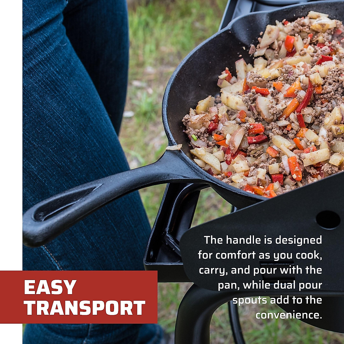 Camp Chef 14" Seasoned Cast Iron Skillet