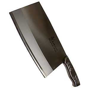 Livewell Heavy Duty Chinese Cleaver with Stainless Steel Handle 8.25" 1.5 lb