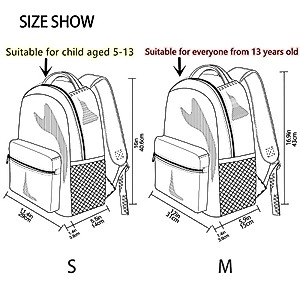 MNSRUU Custom Kids Backpack with Photo Name Custom Photo Backpack Personalized Bookbag