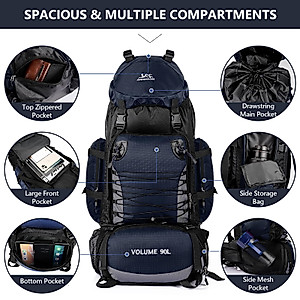 Unineovo hiking backpack 1047 (Blue)