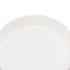 360 Degree Rotating Storage Rack Organizer Round Cosmetic Spice Rack Turntable for Kitchen Cabinet Pantry Small (White)