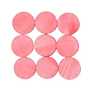 Abalone Dots Guitar Inlay Material Suitable For Decorate Guitars Ukuleles Banjos Mandolins (Red)