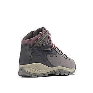 Columbia Women's Newton Ridge Plus Waterproof Amped, Stratus/Canyon Rose, 8.5