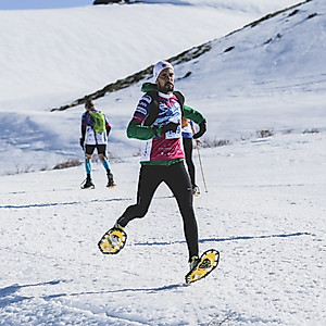 Northern Lites Race Ultralight Running & Racing Snowshoes with Tru Trak Binding, Yellow