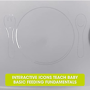 Ginsey Tidy Table Activity and Meal Tray, Grey - Portable Meal Tray, Activity Tray, Kids Activity Tray
