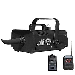 Froggy's Fog Pro Snow Machine, 2022 Model Snow Making Machine with Wireless Control and Completely Variable Output Flake Size, High Strength ABS Construction