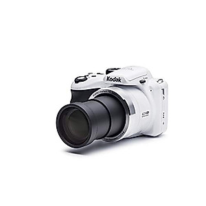 Kodak PIXPRO Astro Zoom AZ421-WH 16MP Digital Camera with 42X Optical Zoom and 3" LCD Screen (White) (Renewed)