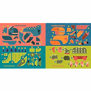 Color with Stickers: Dinosaurs: Create 10 Pictures with Stickers!