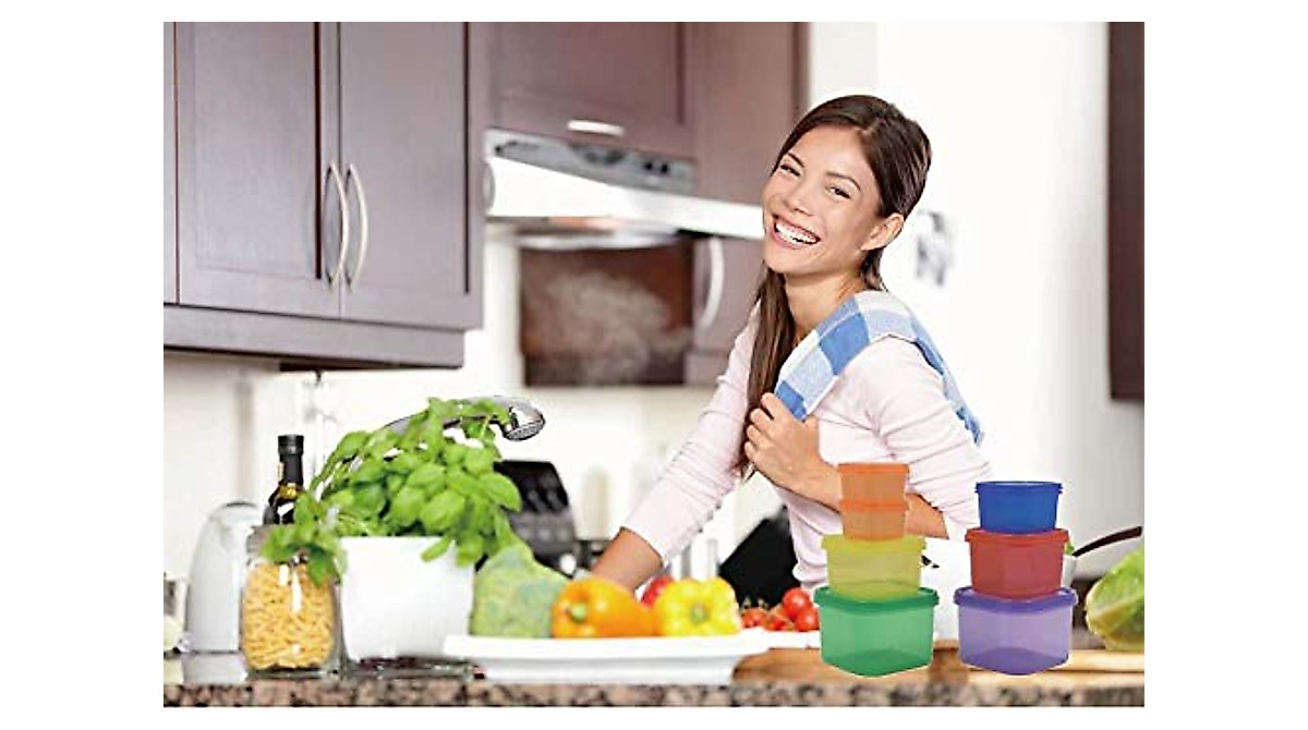 Prefer Green 7 PCS Portion Control Containers Kit