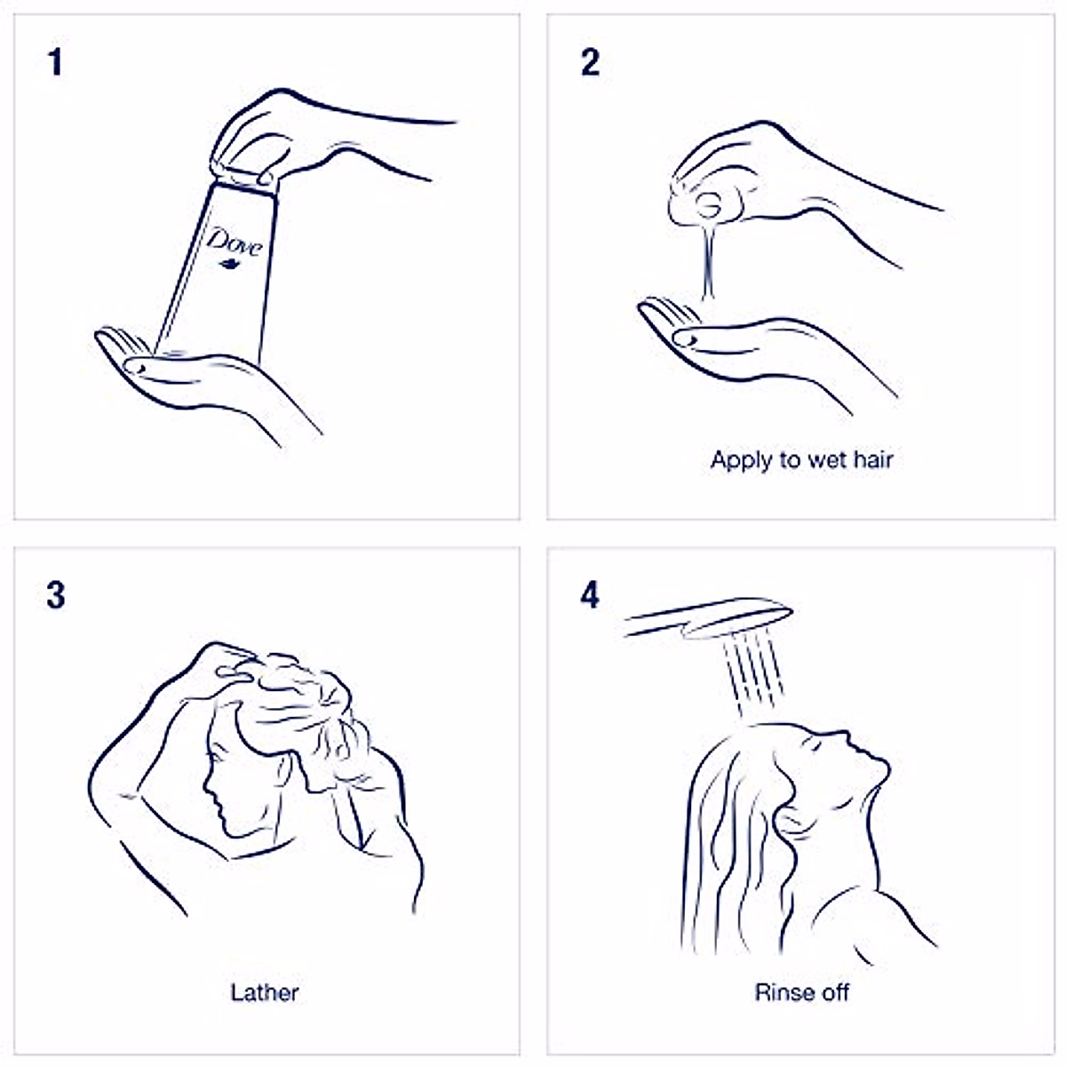 Dove Nourishing Secrets Shampoo Smoothing 12 oz