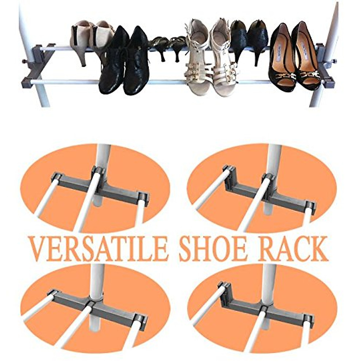 PRINCE HANGER Shoe Rack Heavy Duty | Free Standing | Space Saver