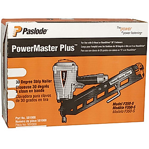 Paslode, Pneumatic Framing Nailer, 501000 PowerMaster, Air Compressor Powered
