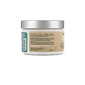 Dr.Miracle's Strong & Healthy Length Retention Leave In Cream. Contains Shea Butter, Rosemary and Grapeseed oil 12 oz