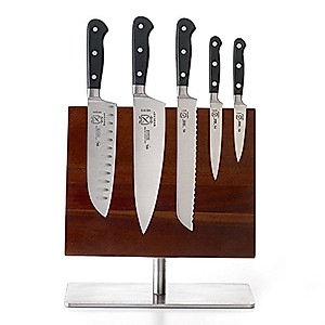 Mercer Culinary Knife Stand, 11 3/8 x 9, Stainless Steel