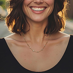 Ross-Simons 4.50 ct. t.w. CZ Station Necklace