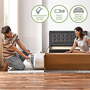 Classic Brands Decker Memory Foam and Innerspring Hybrid 10-Inch Mattress | Bed-in-a-Box Twin XL