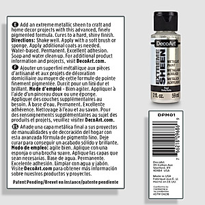 DecoArt 2 Ounce, Pearl Extreme Sheen Acrylic Paint, 2 Fl Oz (Pack of 1)