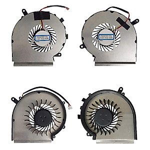Todiys CPU + GPU Cooling Fan for MSI GE62 GL62 GE72 GL72 GP62 GP72 PE60 PE70 Series MS-16J1 MS-16J2 MS-16J3 MS-16J5 MS-1791 MS-1792 MS-1795 GE62 2QD-007XCN PAAD06015SL N303 PAAD06015SL N302 N285