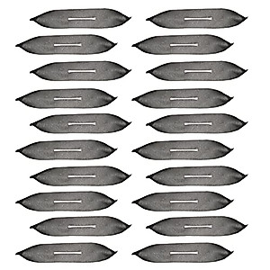 Garneck 40 pcs Non Slip clothing hangers sponge cover cloth hangers foam cover non slip clothes hangers Hanger Grips Cover