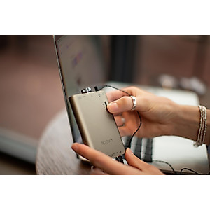 iFi hip-dac3 - Portable Hi-Res DAC/Headphone Amp - True Balanced Circuit, 400mW Output, Dual USB-C, PCM 384kHz/DSD256/MQA Decoding, XBass Analog Enhancement, PowerMatch, iEMatch & up to 12hrs Playtime