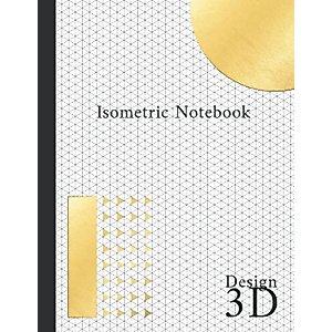 Isometric Notebook: Isometric Graph Paper Notebook. Isometric Paper ( 110 Pages, 8.5 x 11)