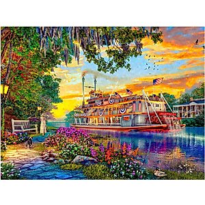 Ceaco - Dominic Davison - Mississippi Cruise - 750 Piece Jigsaw Puzzle