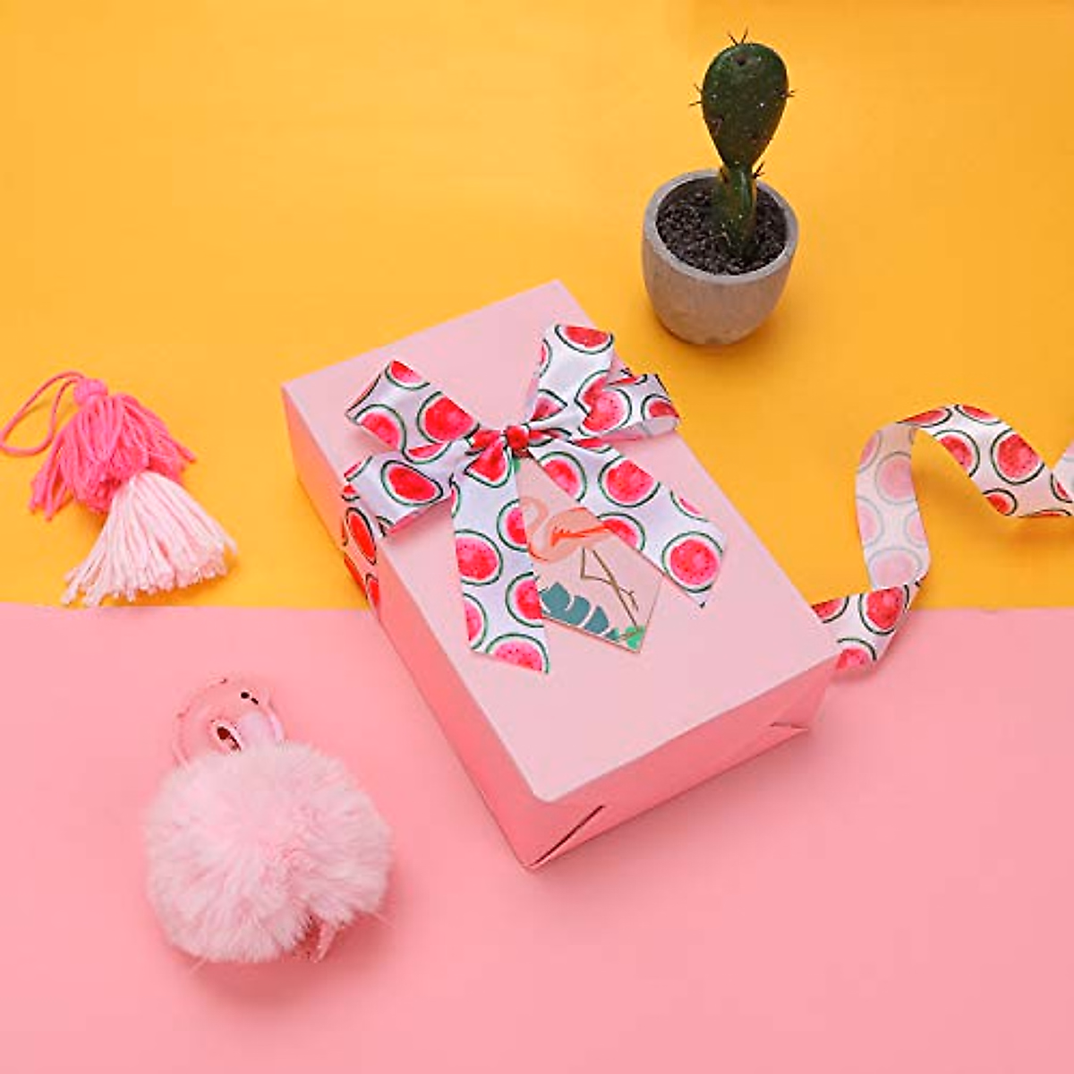 RUSPEPA Kraft Paper Roll - 30 inches x 32.8 feet - Recyclable Paper Perfect for Wrapping, Craft, Packing, Floor Covering, Dunnage, Parcel, Table Runner (Pink)